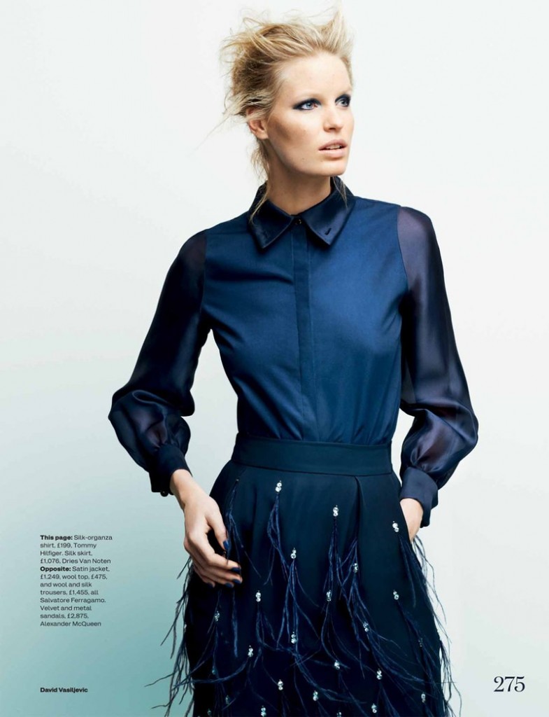 Caroline Winberg. Elle Uk. November 2013 – CHIC OBSESSION
