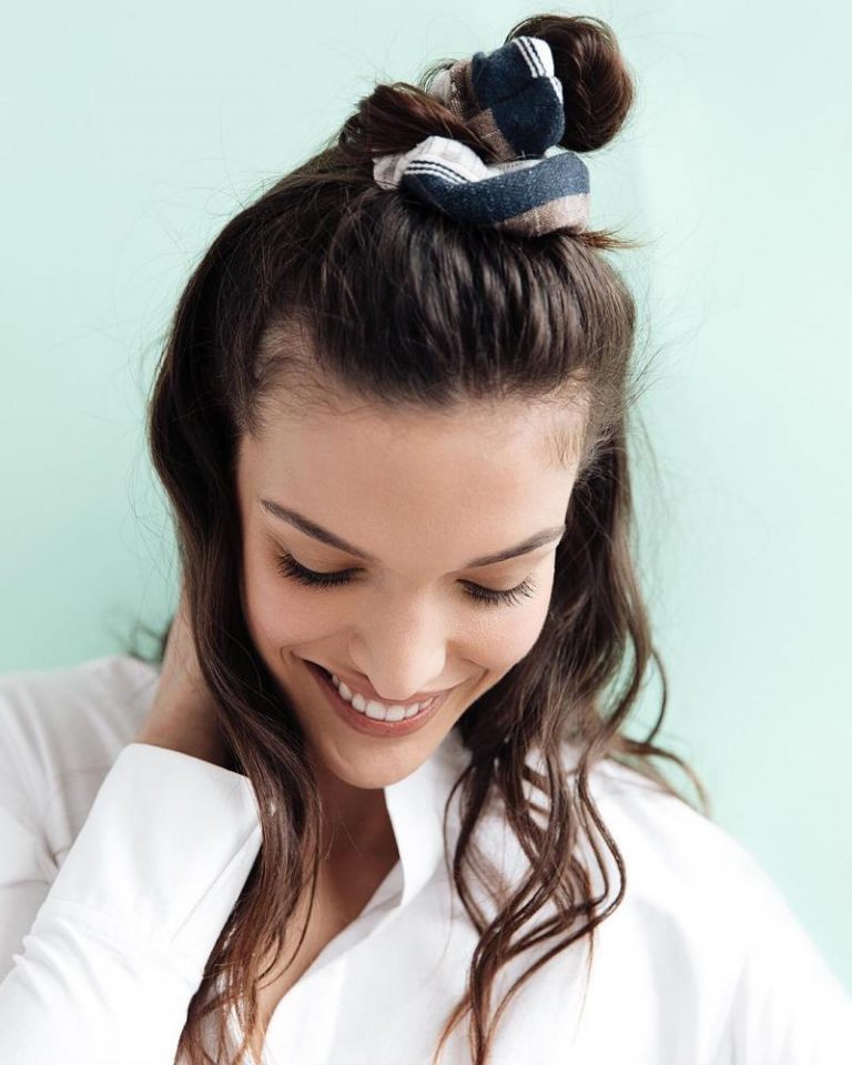 How To Wear Scrunchies Without Feeling Like You’ve Popped Straight ...